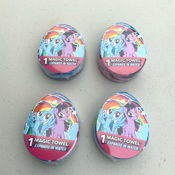 My Little Pony | Bath, Skin & Hair | 4 My Little Pony Magic Hand Towels ...